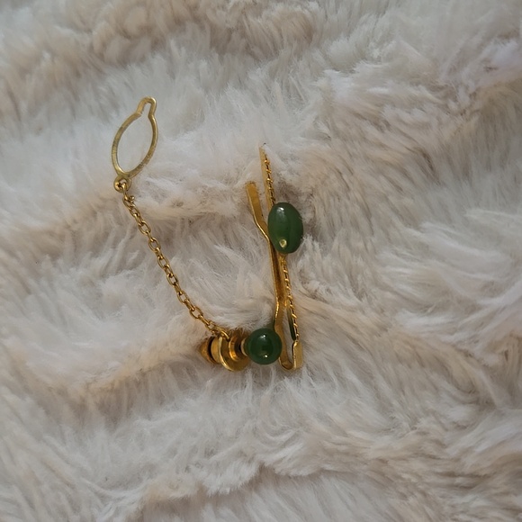 unbranded | Accessories | Jade Tie Pin And Clip Real Jade | Poshmark